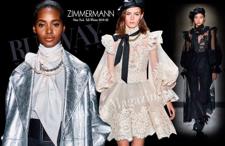 Zimmermann Fall-Winter 2019-2020 New York - RUNWAY MAGAZINE ® Official