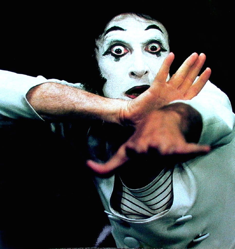 Marcel Marceau - Mime in the cinema - RUNWAY MAGAZINE ® Official