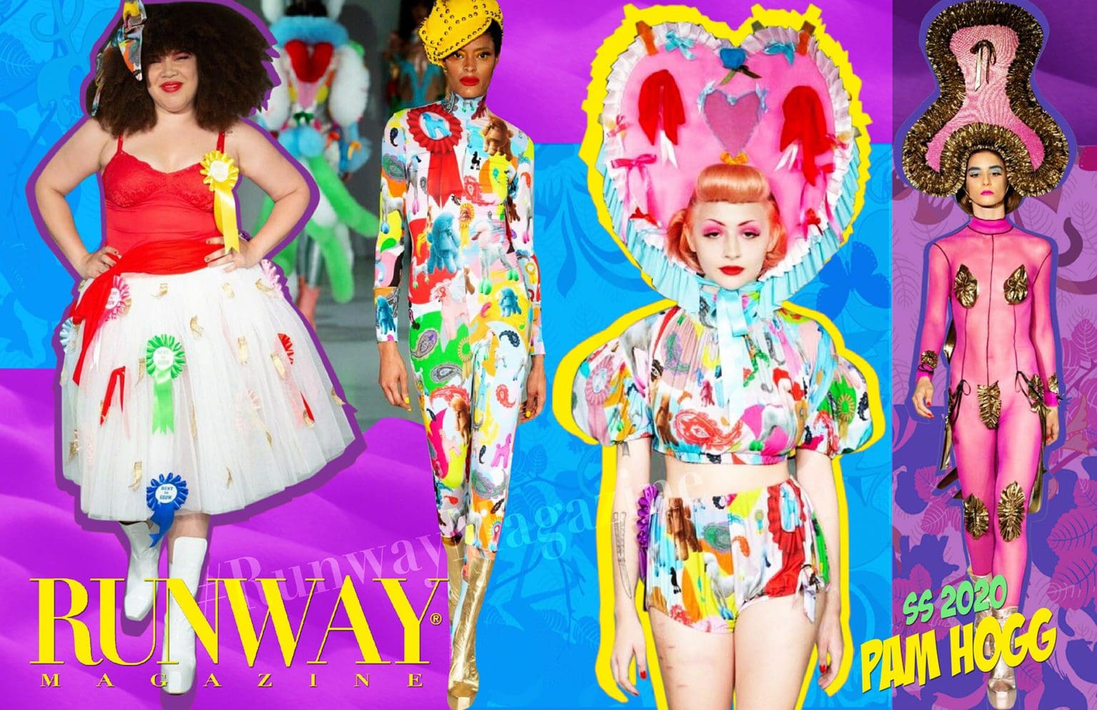 Pam Hogg Spring Summer 2020 London - RUNWAY MAGAZINE ® Official
