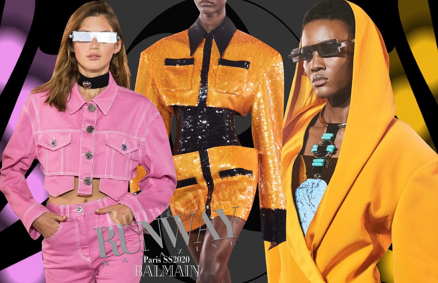 Balmain Spring Summer 2020 Paris - RUNWAY MAGAZINE ® Official