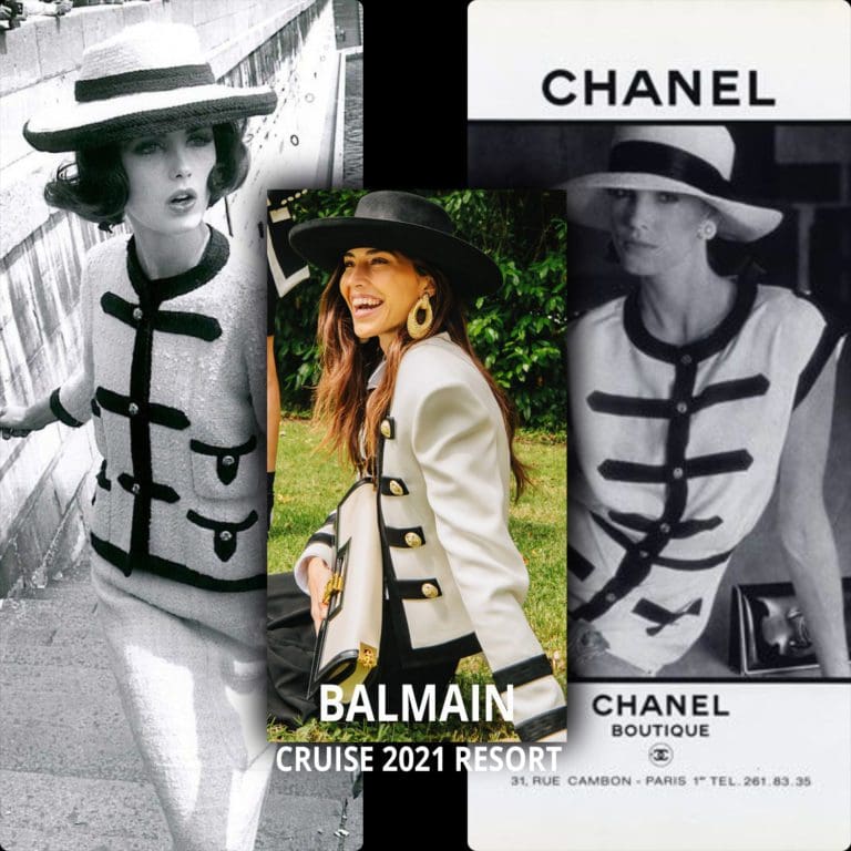 Balmain Cruise 2021 Resort by Olivier Rousteing "Papa Copy-Catto ...