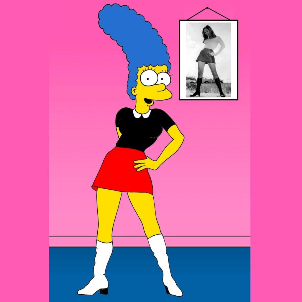 Marge Simpson Iconic Dresses by aleXsandro Palombo - RUNWAY MAGAZINE ...