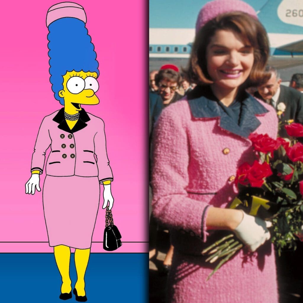 Marge Simpson Iconic Dresses by aleXsandro Palombo - RUNWAY MAGAZINE ...