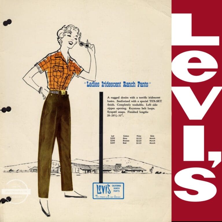 Levi's - 牛仔布的历史 - RUNWAY MAGAZINE®官方