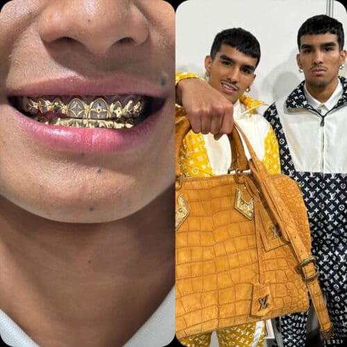 Des bretelles dorées chez Louis Vuitton automne 2024-2025 - RUNWAY ...