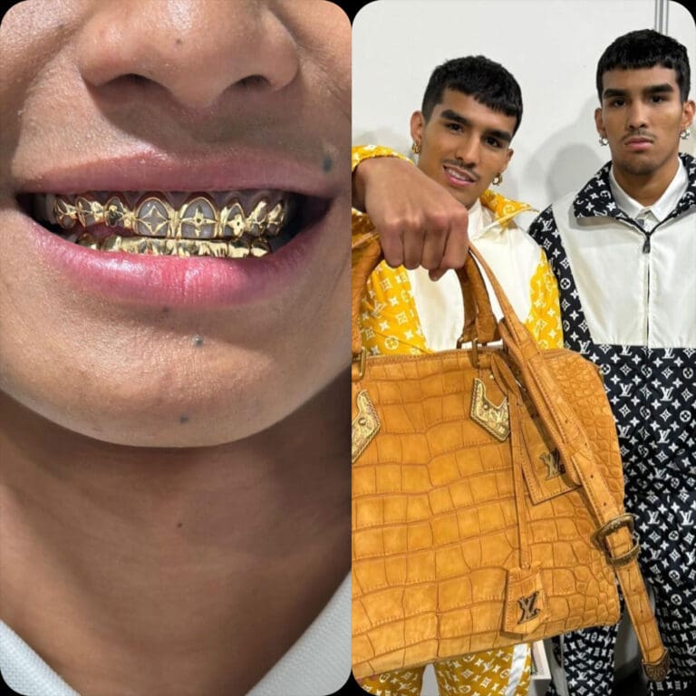 Des bretelles dorées chez Louis Vuitton automne 2024-2025 - RUNWAY ...