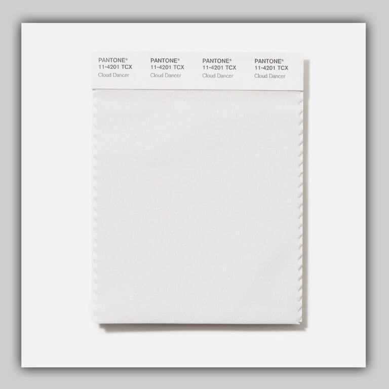 White Color 2026 Analyses - Pantone Cloud Dancer - RUNWAY MAGAZINE ...