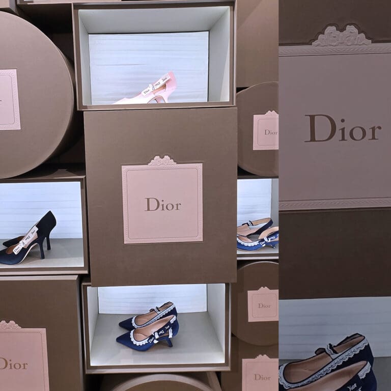 Experiencia de lujo Dior: una broma dorada en una caja gris RUNWAY ...